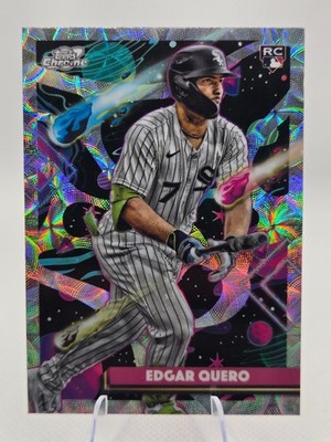 2025 Topps Chrome Cosmic Edgar Quero RC Nucleus Refractor #126 | eBay