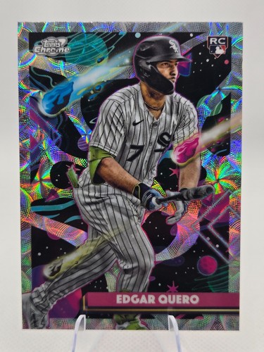 2025 Topps Chrome Cosmic Edgar Quero RC Nucleus Refractor #126 | eBay