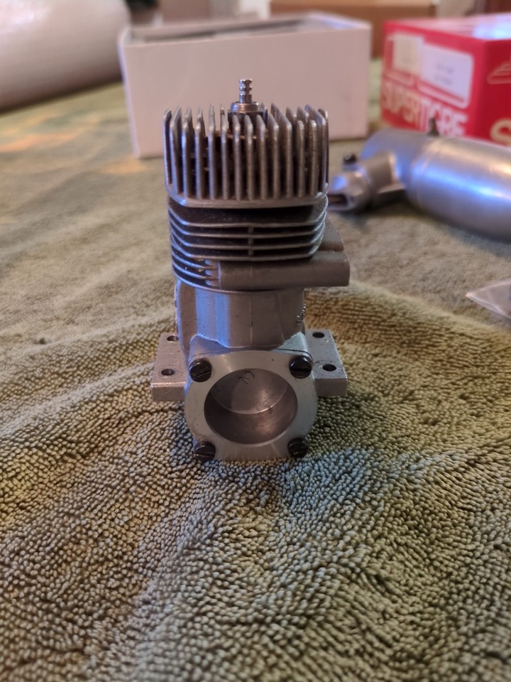 Vintage Super Tigre S 45 K ABC RC Engine W/ Muffler with Original Box ...