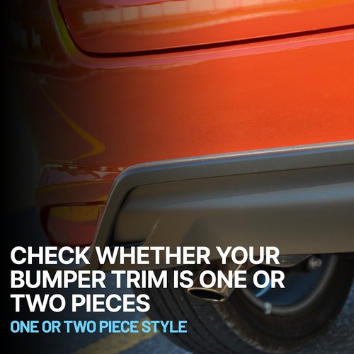 Bumper Trim For 2013-2019 Nissan Sentra Primed Rear Driver Side ...
