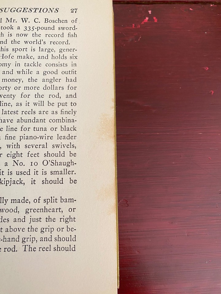 Charles F Holder / Salt Water Game Fishing 1st Edition 1914 | eBay