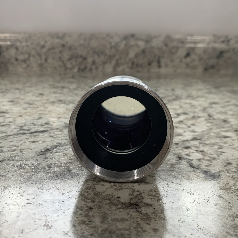 SINGER GRAFLEX SUPER-BRIGHT 2 INCH f/1.4 16mm PROJECTION LENS SILVER ...