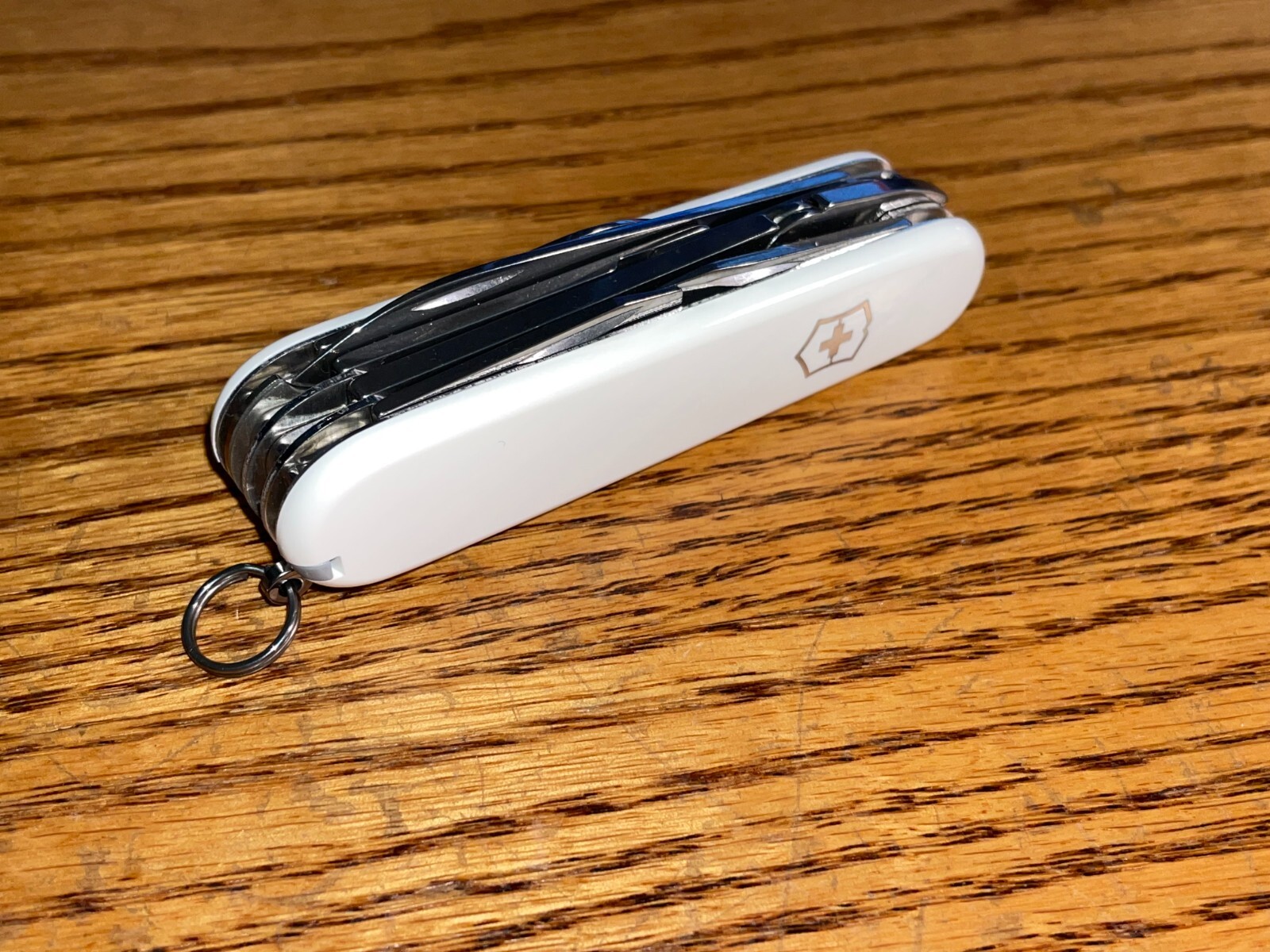 New Victorinox Swiss Army 91mm Knife DELUXE TINKER WHITE 1.4723.7 | eBay