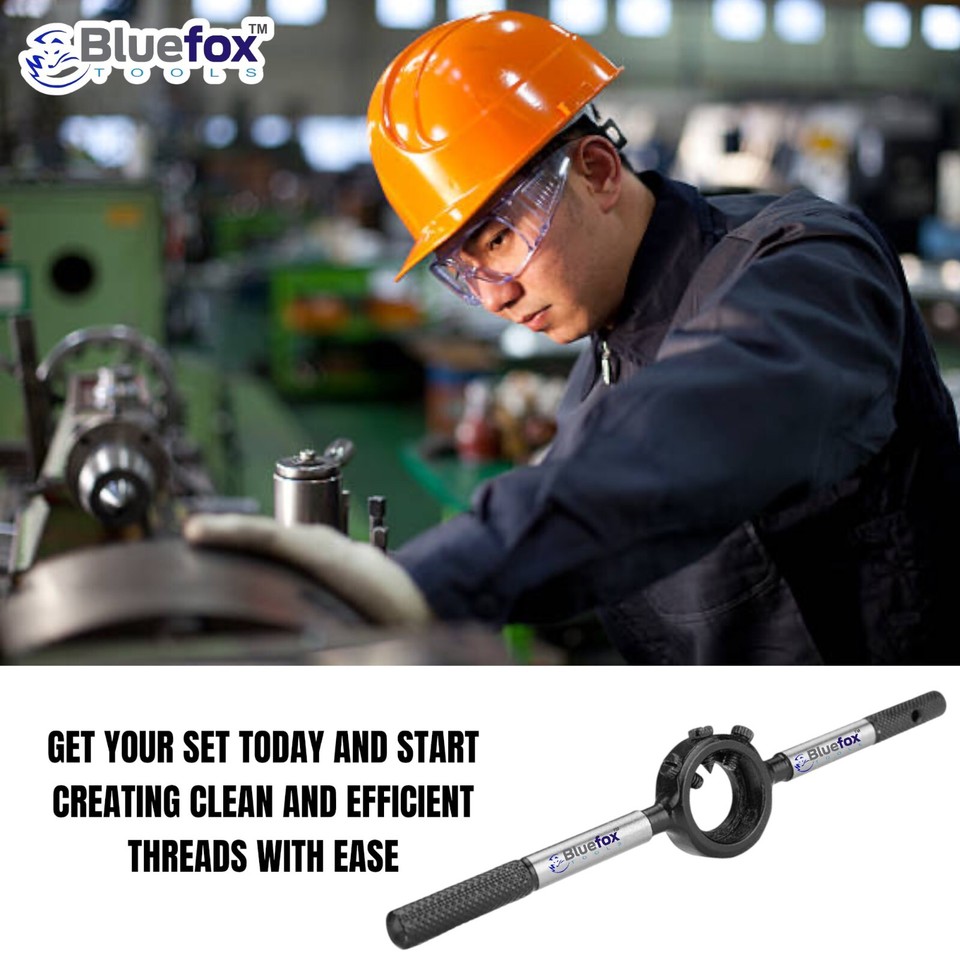 Round Stock Die Holder Wrench Handle Set Of 4 Pcs 13/16" Inch 1" - 1-1/ ...