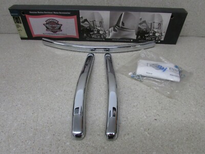 NEW HARLEY-DAVIDSON FXDWG FXSTC CHROME ENGRAVED WINDSHIELD TRIM 58363 ...