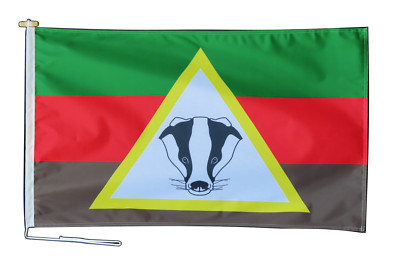 Badger Squadron Royal Tank Regiment Flag With Rope & Toggle - Various ...
