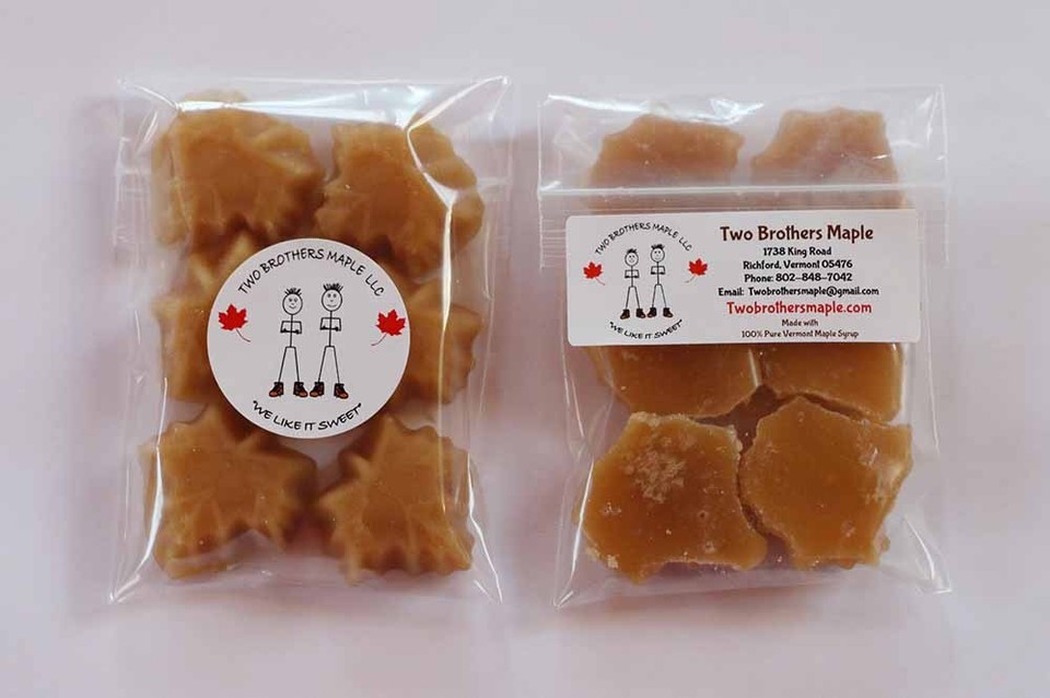 1 Pound Pure Maple Candies (Candy) made with 100% Pure Vermont Maple ...