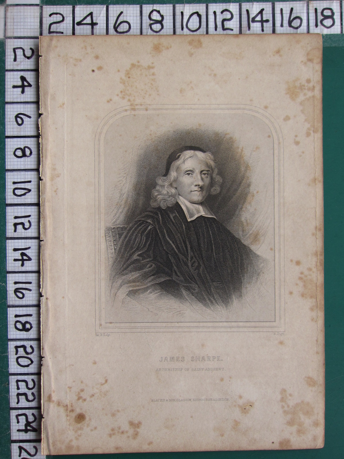 C1830 Antique Imprimé ~ James Sharpe Archbishop OS Saint Andrews | eBay