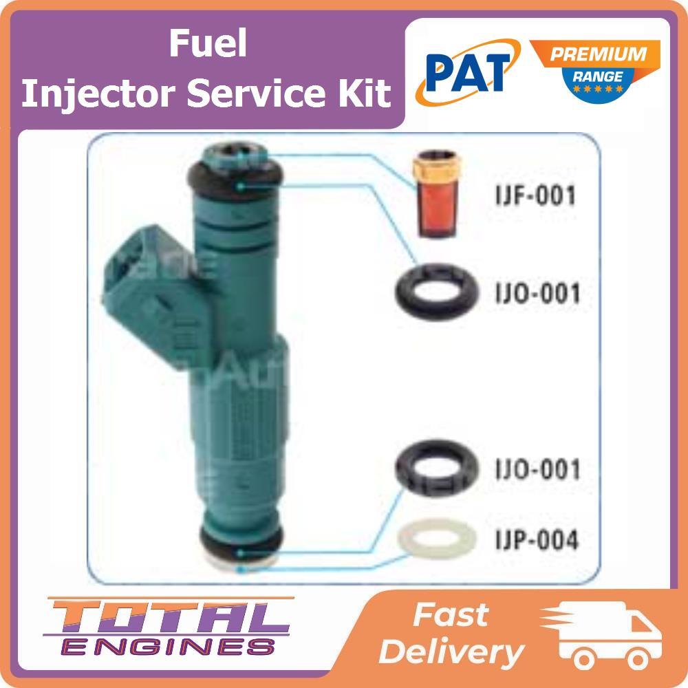 1x PAT Premium Fuel Injector Service Kit fits Ford Falcon BF 4.0L 6Cyl ...