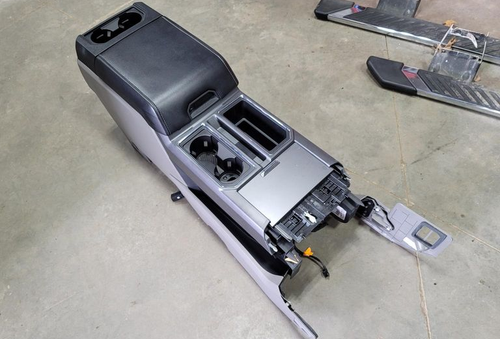 2017-2020 Ford F150 Floor Center Console Assembly Black Grey Without ...