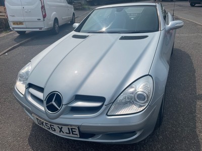 2006 Mercedes Benz SLK R171 200k Auto Silver convertible Low Miles Very ...