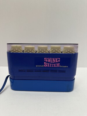 Vtg Hot Rollers Large Curlers SWING SETTER Travel To Go 1969 Clairol ...