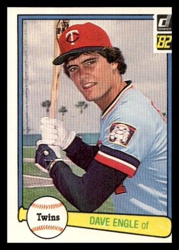 1982 Donruss #102 Dave Engle Minnesota Twins Baseball card | eBay