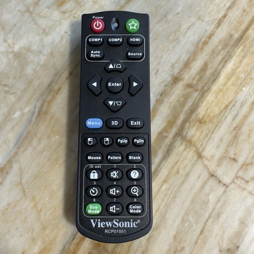 GENUINE ViewSonic RCP01051 Remote for Projector PJD5153 PJD5255 PJD5253 ...