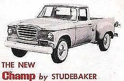 Studebaker Champ T-Cab Rear of Front Fender Patch Driver Left 1959-64 ...