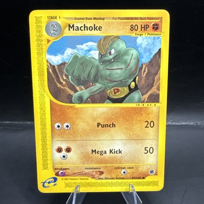 Pokémon TCG Machoke Expedition Base Set 85/165 Regular LP | eBay