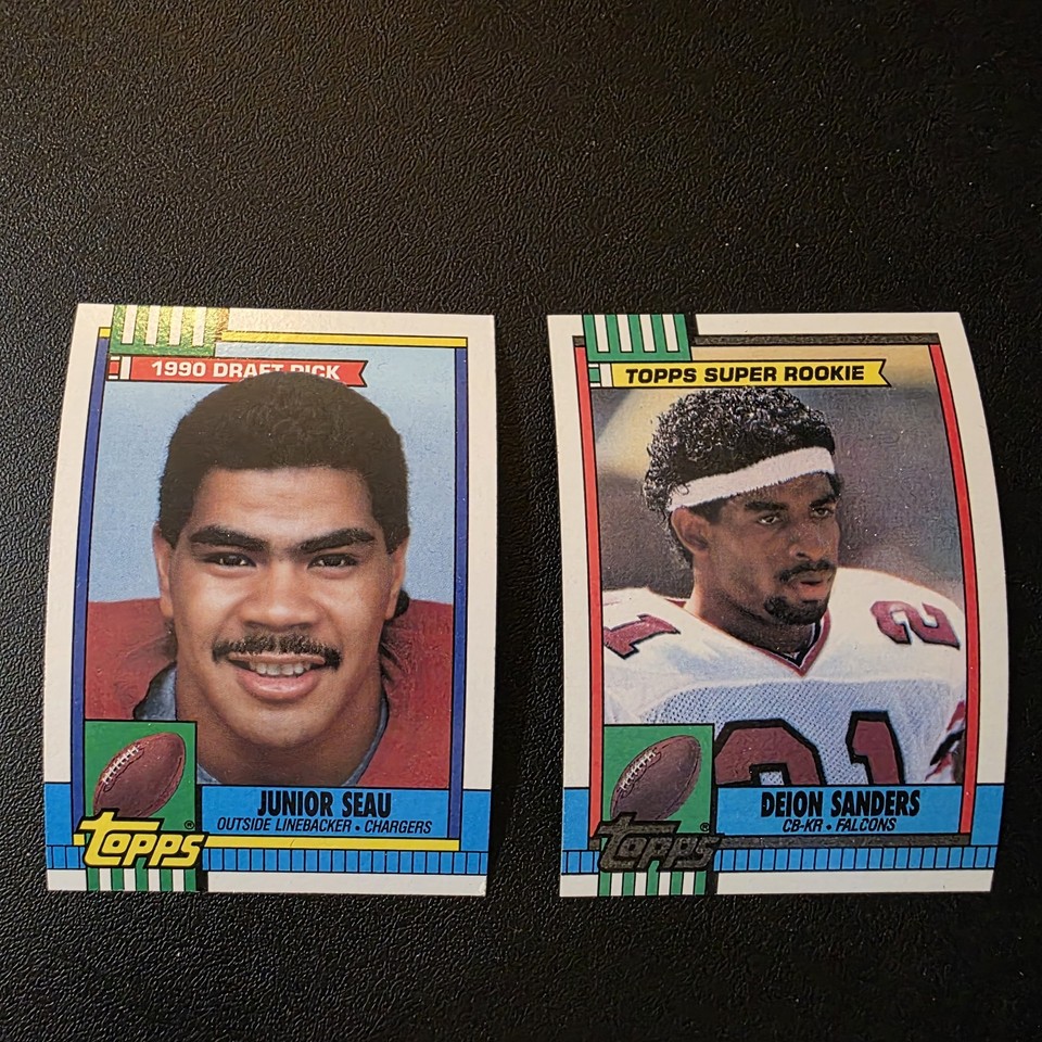 1989 and 1990 Topps Football Complete Sets NM-M | eBay