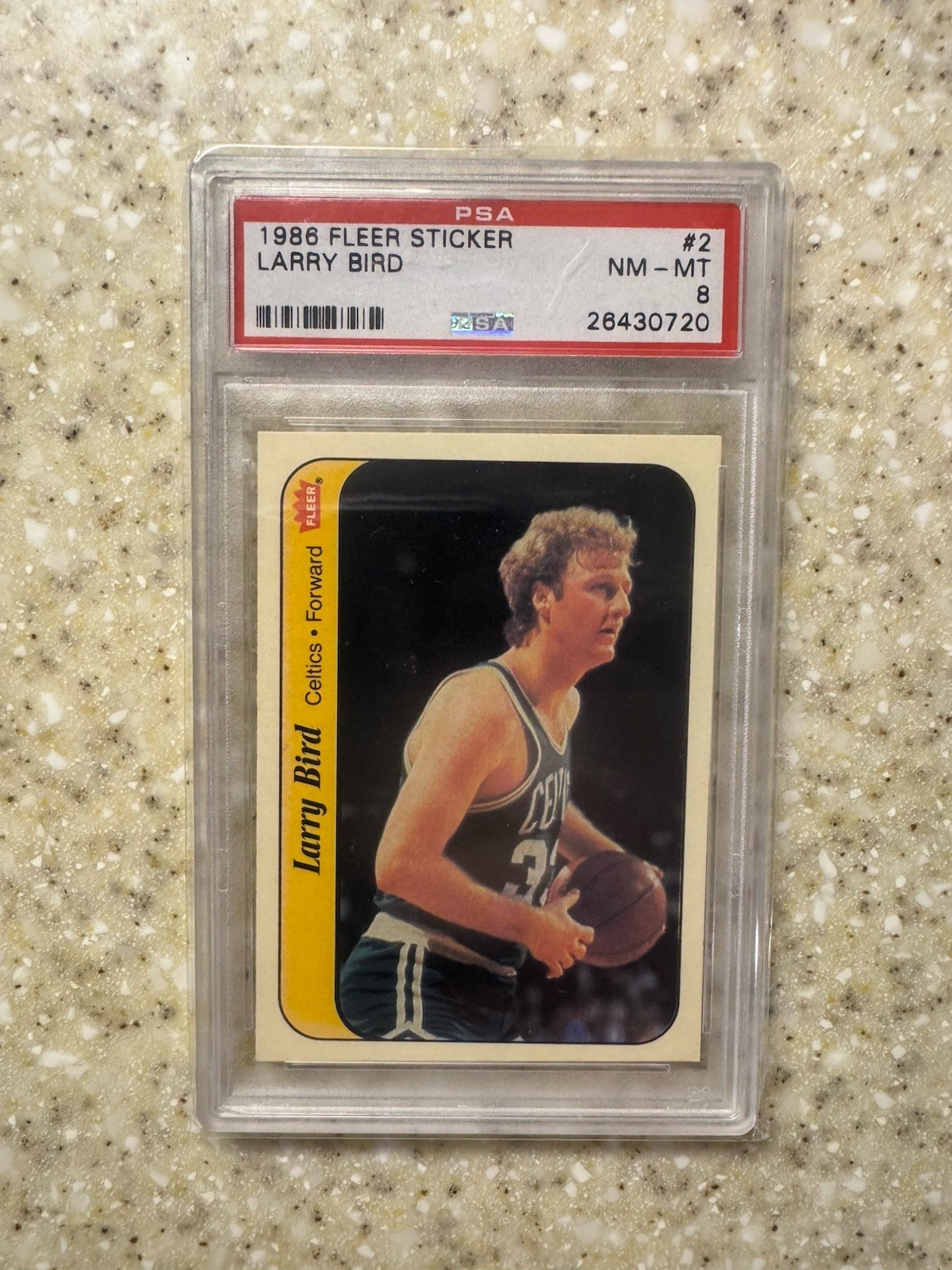 33 Legendary Larry Bird cards