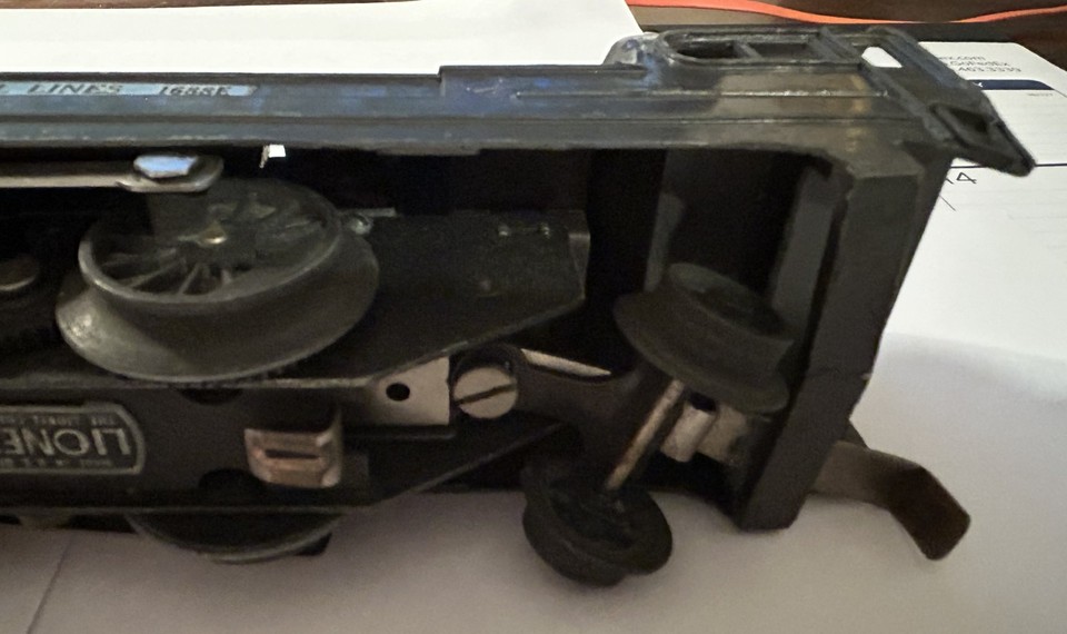Lionel Torpedo 1688e Locomotive And Tender Grey Gun Metal Color