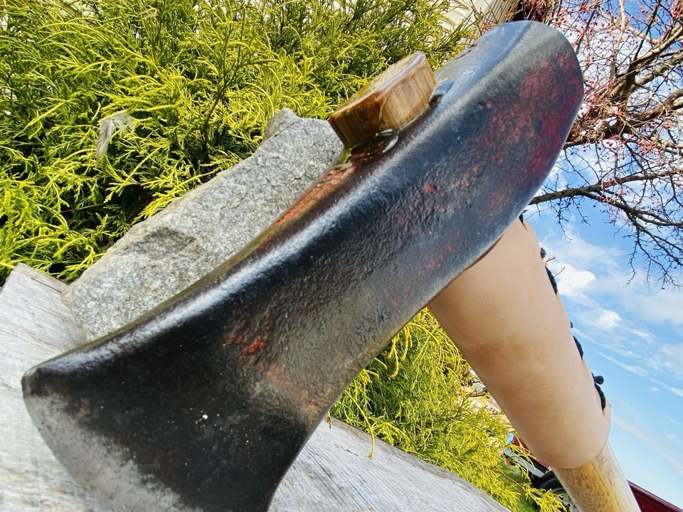 Council Tool Maul 6lb New Hickory Handle. With Mask And Overstrike ...