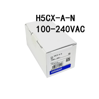 OMRON 1PCS New H5CX-A-N 100-240VAC Digital Chronograph Timer Relay H5CX ...
