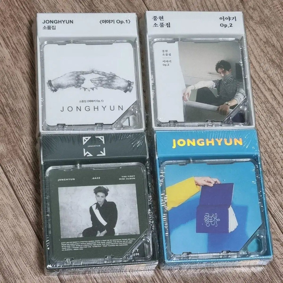 Jonghyun 5CDs The Collection: Story Op.1, Op.2 She is, Poet, Base from ...