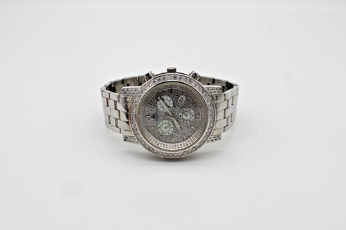 Techno JPM Men's Watch 46mm With Diamond Dial and Bezel - 961 | eBay