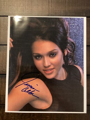 Jessica Alba Autographed 8x 10 Photo Authentic w/COA | eBay