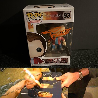 Jared Padalecki Signed Sam Funko Pop, Exact Video Proof (Supernatural ...
