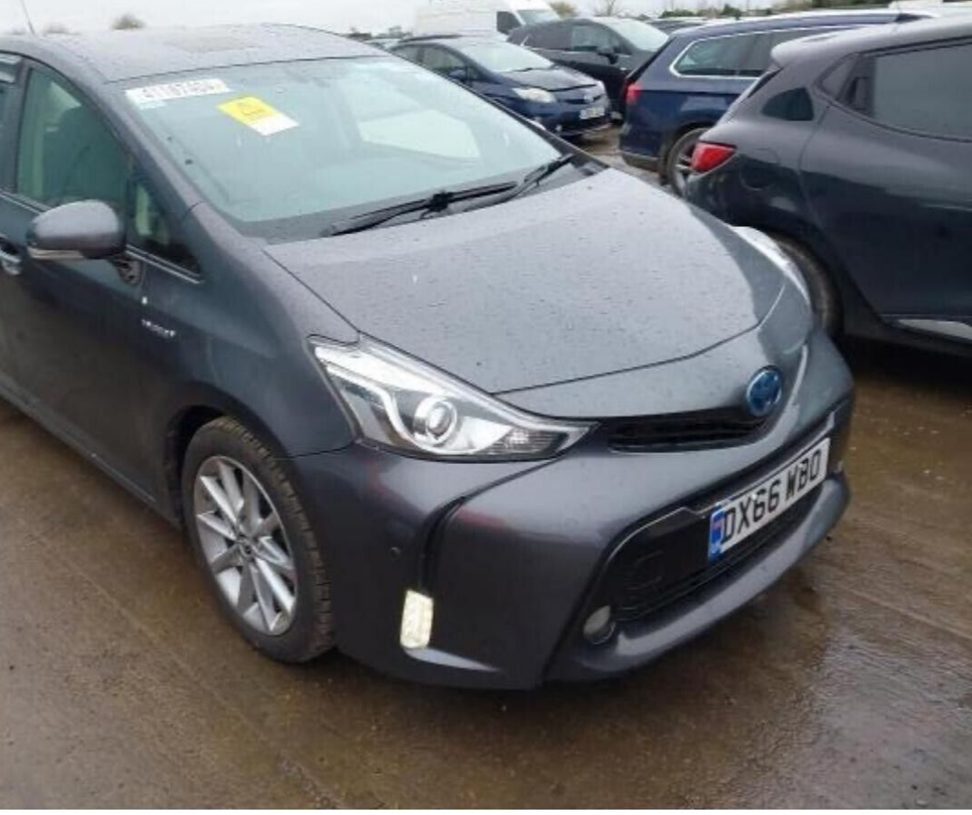 GENUINE TOYOTA PRIUS PLUS 2016 ONWARD FACELIFT NEW SHAPE COMPLETE FRONT ...