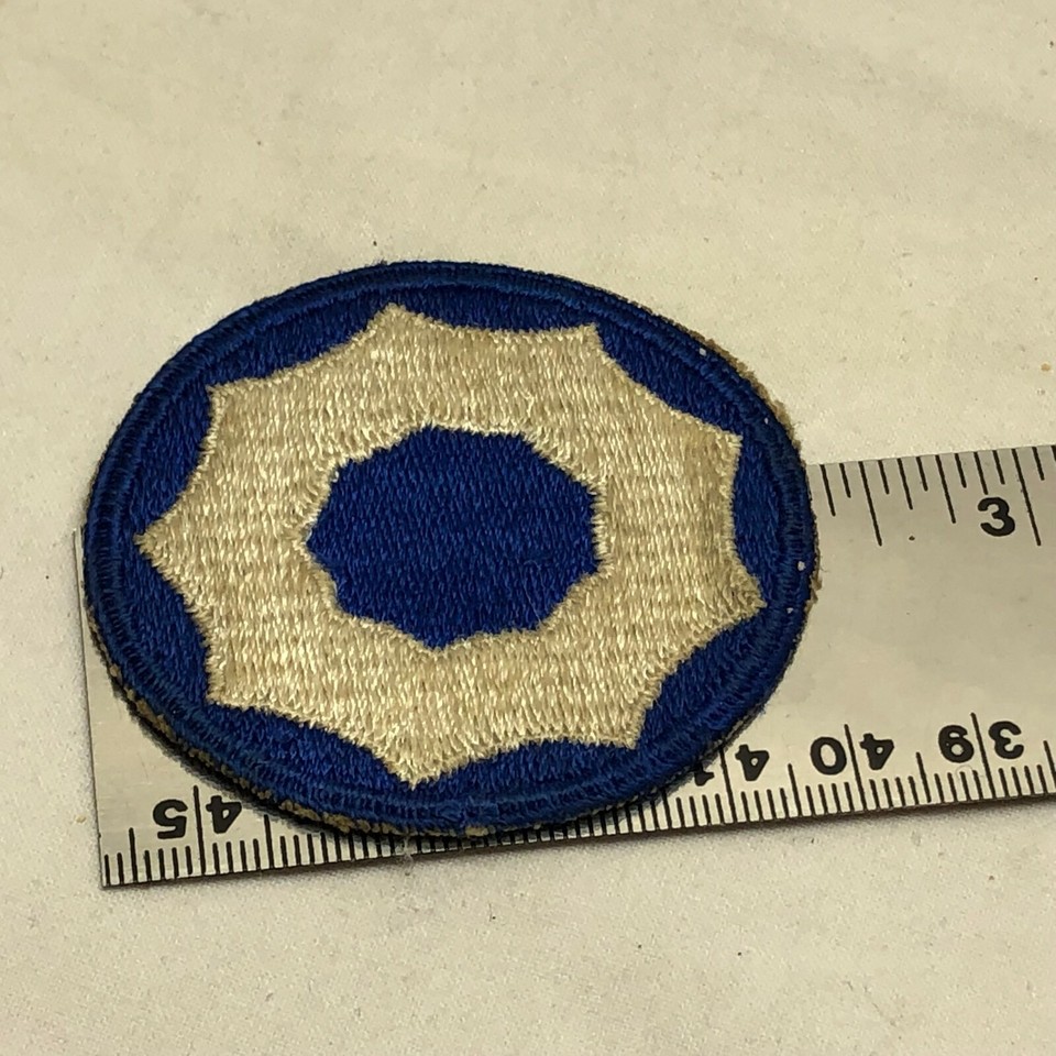 Military Patch Badge Army 9th Service Command Finished Edge Variant 9 ...