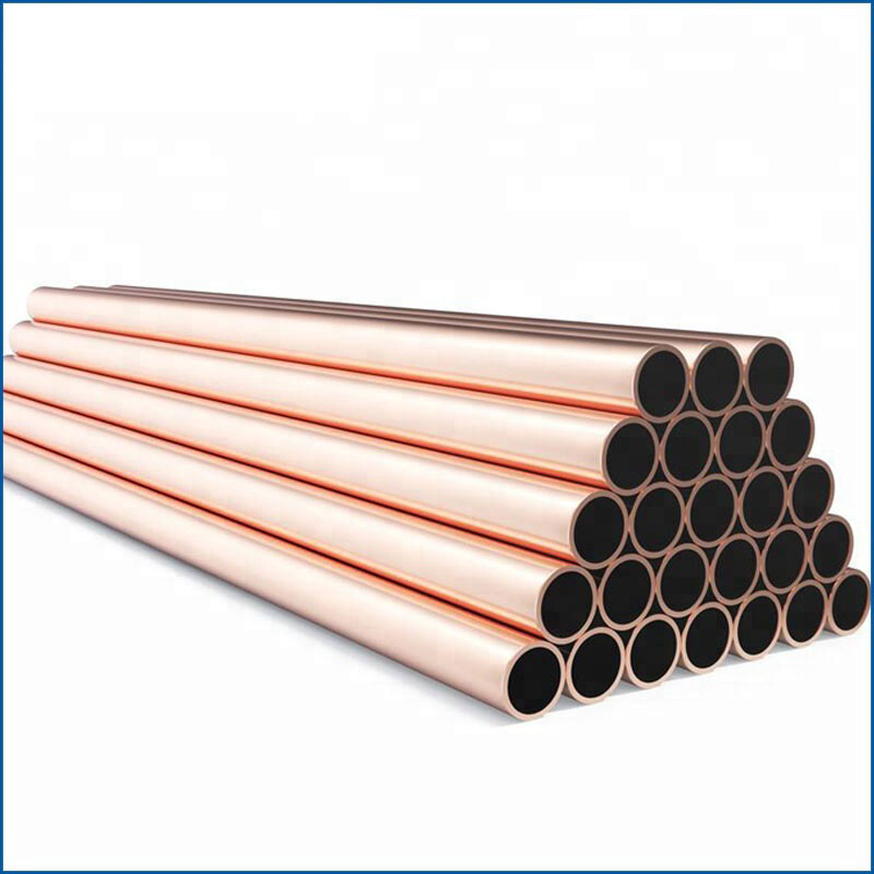 Round T2 Copper Tube Pipe Rod Long 200 300 400 500mm Dia 4 8 10 20 25 ...