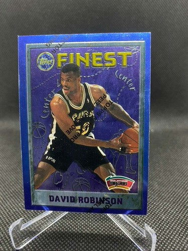 1995-96 Topps Finest David Robinson #245 Spurs | eBay Australia