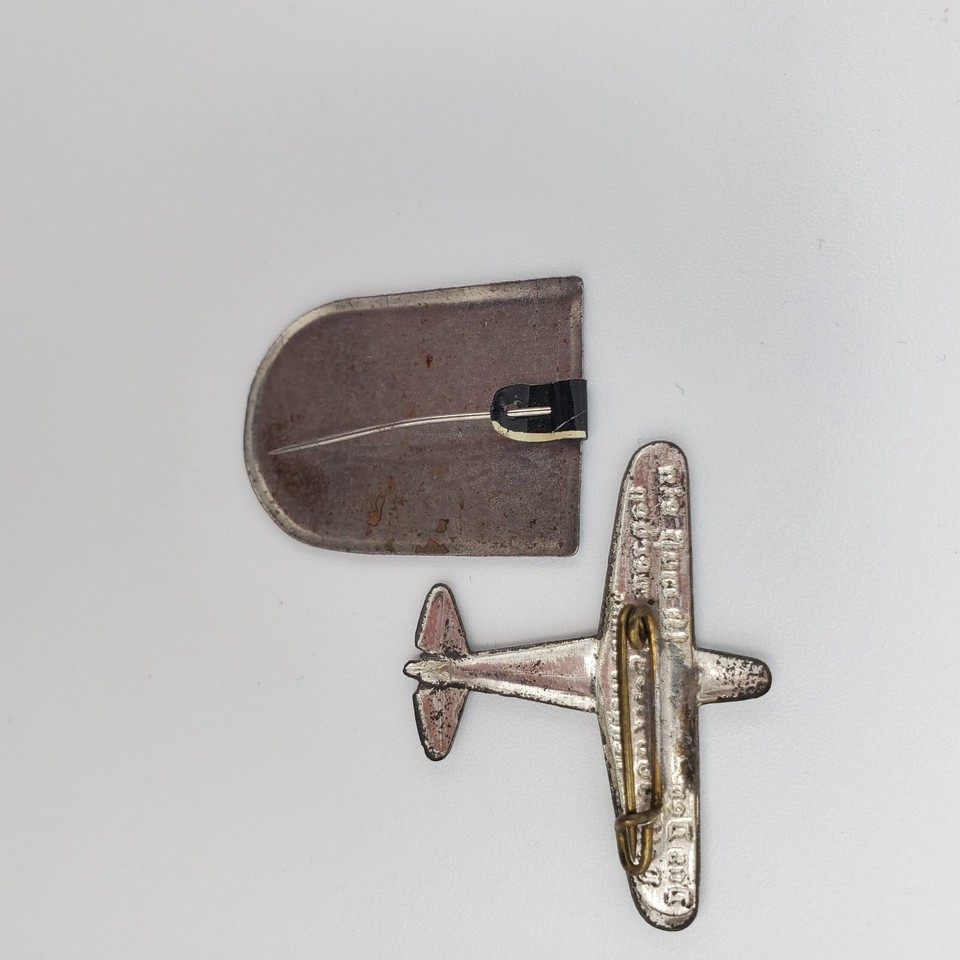 Original WW2 WWII German aviation Luftsport pilot plane WHW glider pin ...