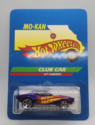 Hot Wheels Mo-Kan 67 Camaro 1998 Club Car Purple KC Hot Wheelers | eBay ...
