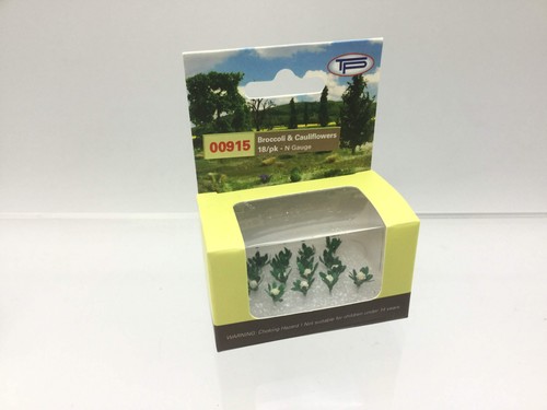 Tasma Products 00915 N Gauge Broccoli & Cauliflower Plants (Pack 18) | eBay