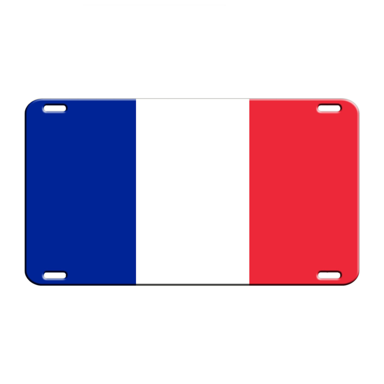France Country Flag License plate Novelty Highway Road Street Notice ...