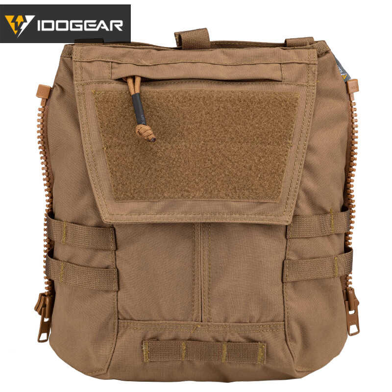 IDOGEAR Pack Zip-on Panel Plate Carrier Back Bag for CPC AVS JPC2.0 ...