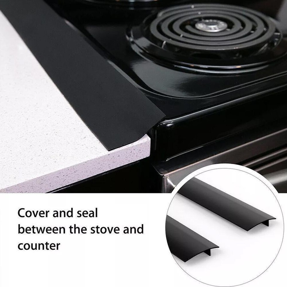 Oven Cover Countertop Joint Rails Kitchen Cooktop Gap-Antifouling ...