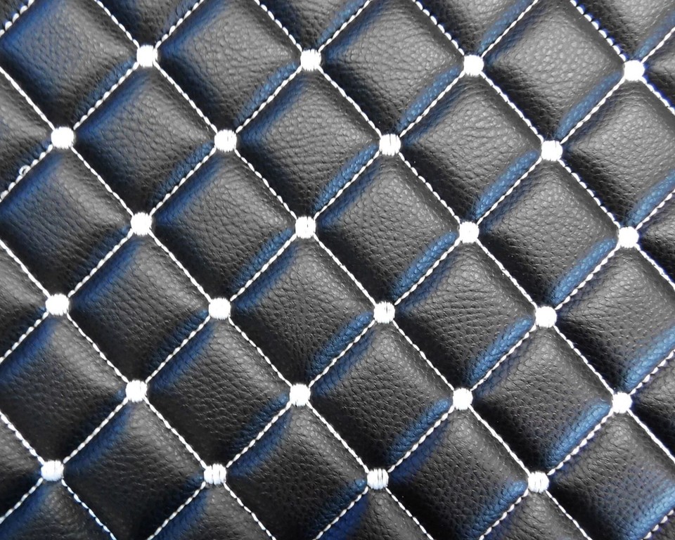 DIAMOND Pattern Stitch JDM VIP CAR INTERIOR Material 1 Yard x 1.5 Yards ...