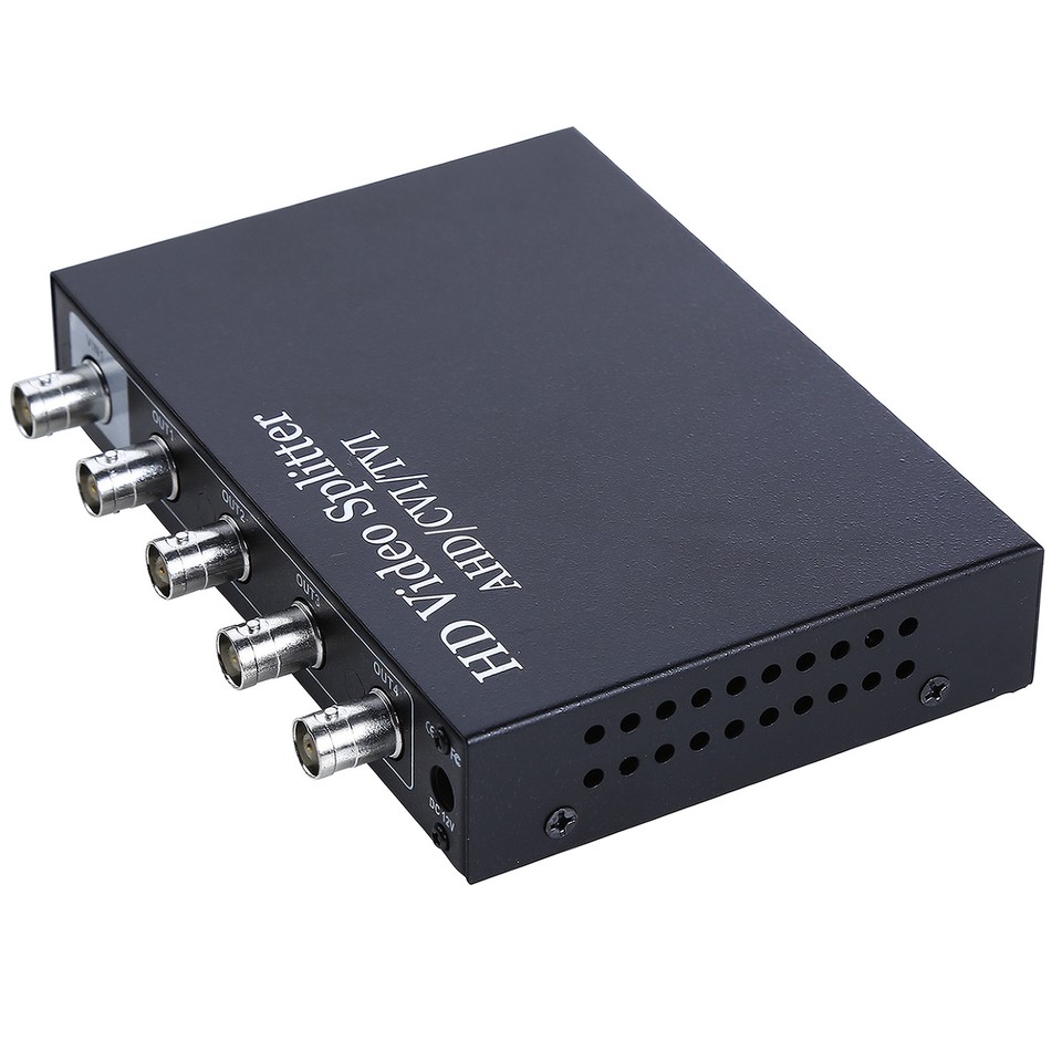 BNC HD 1 in 4 Ports Out Video Splitter AHD CVI TVI Video Amplifier ...