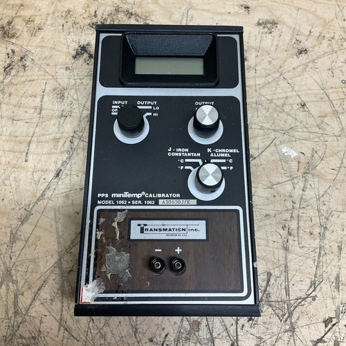 Transmation 1062 Minitemp Calibrator Tested and Working | eBay