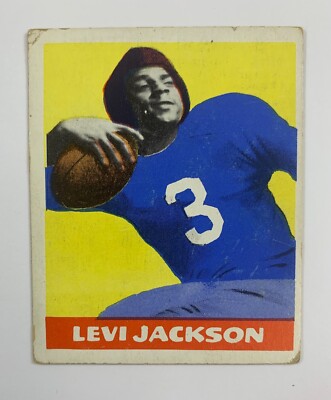 1948 Leaf Football #5 Levi Jackson (Bears) 126E-03 | eBay