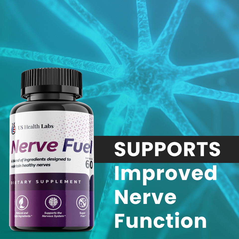 Nerve Fuel, Nerve Fuel Capsules for Healthy Nerves & Nerve Pain (60 ...