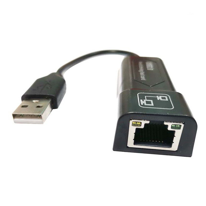 USB Cable LAN Ethernet Adapter 100Mbps Rj45 Network Drive Free Plug And ...
