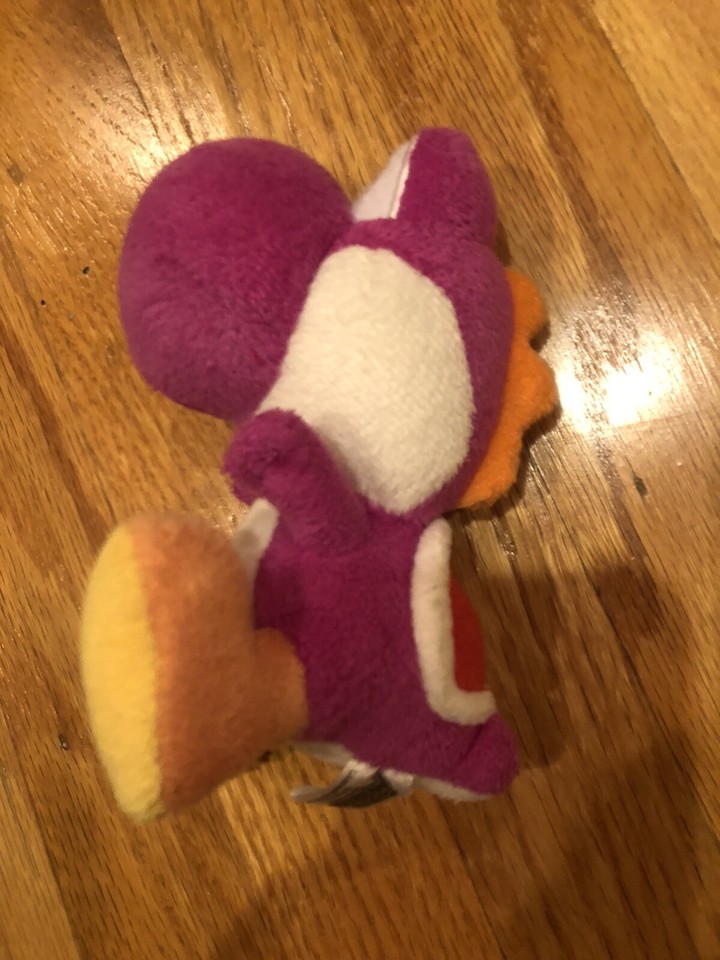 SUPER MARIO VIOLET YOSHI PLUSH NINTENDO | eBay