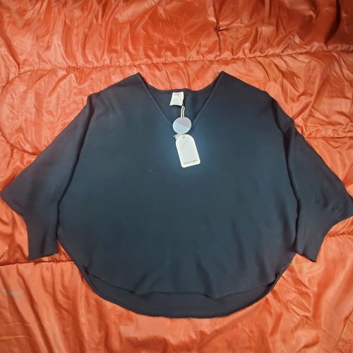 NWT Kerisma Batwing Womens Black Relaxed Sweater Size Large / Med MSRP $88 NEW | eBay
