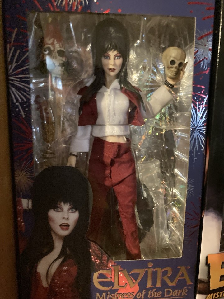 Elvira 8 Inch Neca Custom Action Figure MIB OOAK | eBay