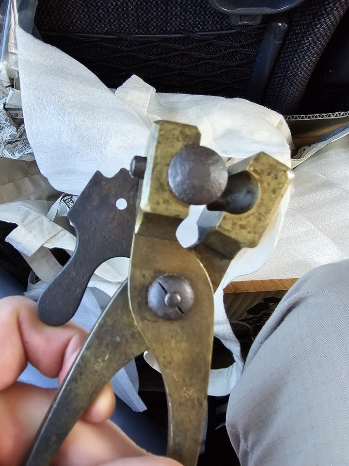 1853–1870s British War Department Bullet Mold .577 Enfield Minie Ball ...