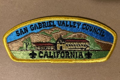 SAN GABRIEL VALLEY COUNCIL CA Boy Scout Council Shoulder Patch CSP | eBay